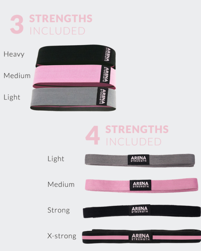 Booty + Body Band Bundle - Arena Strength