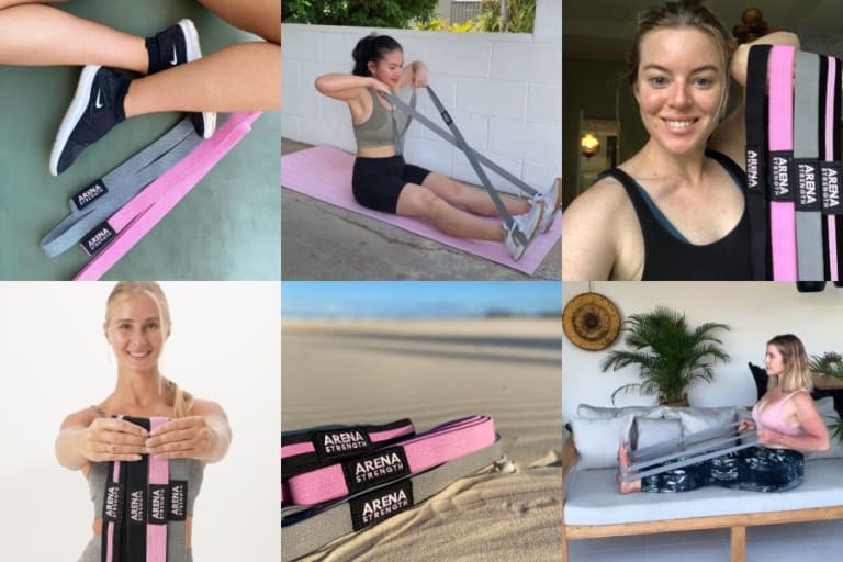 Fabric Body Resistance Bands US - 4LB - Arena Strength