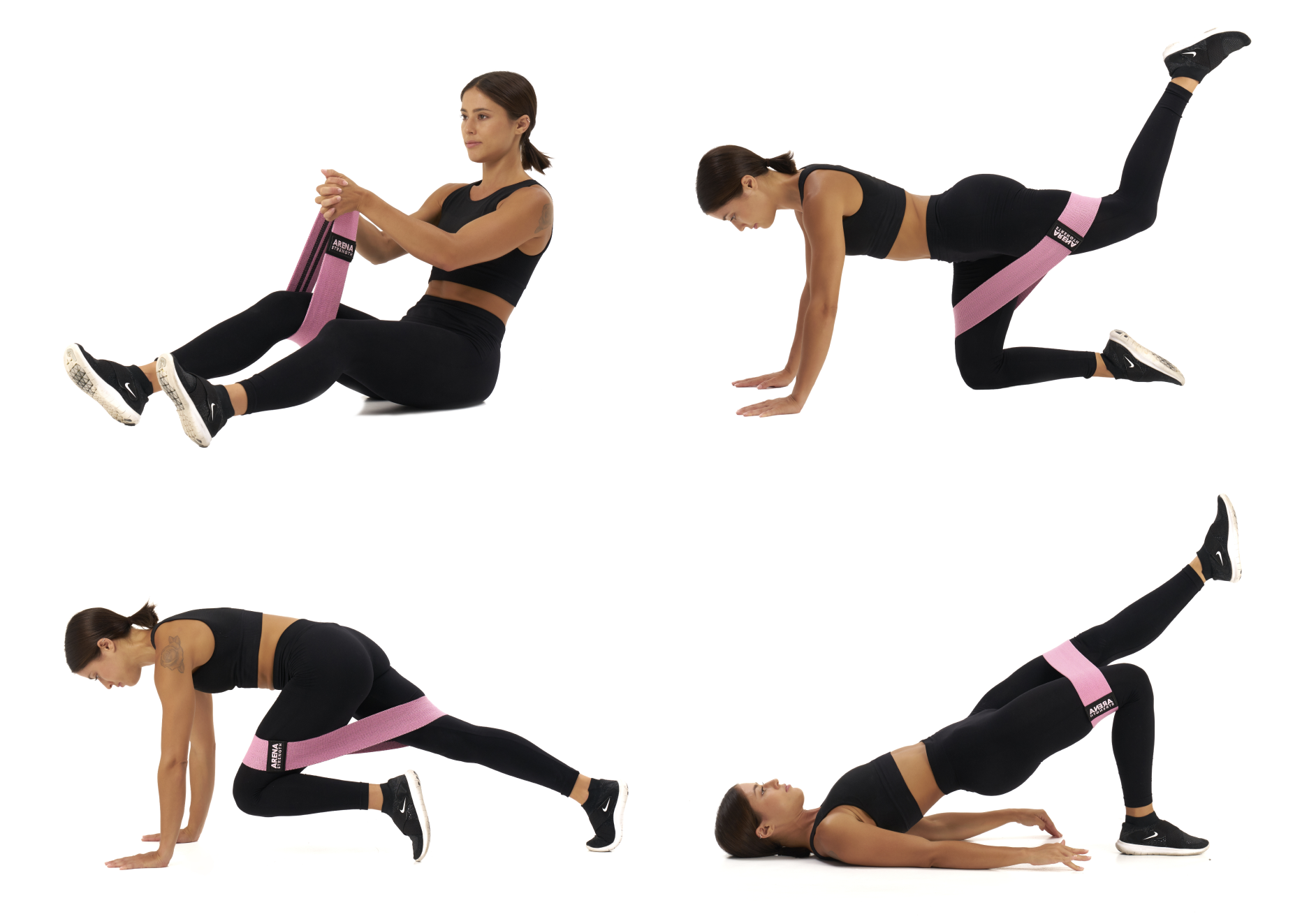 Fabric Booty Resistance Bands that will NEVER Break or Roll