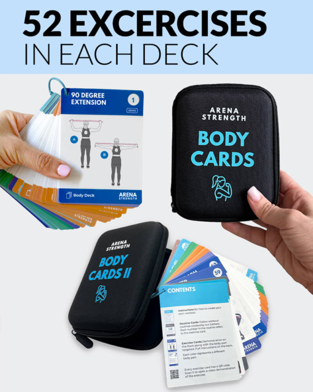 Body Card Deck I & II - Arena Strength